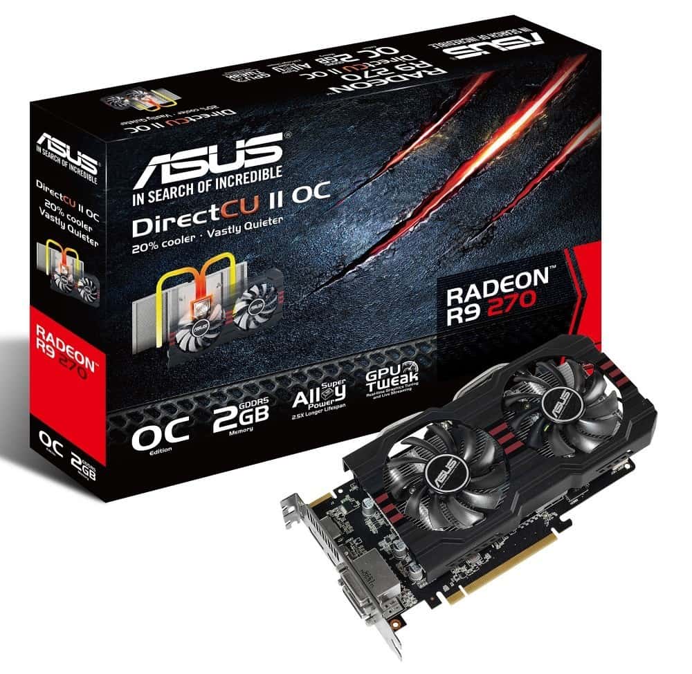 Review ASUS R9 270 DirectCU II OC 2GB PC Malaysia